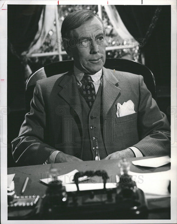 1965 Whit Bissell actor Woodrow Wilson NBC - Historic Images