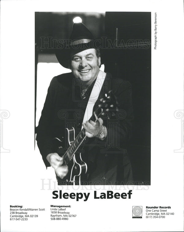 1999 Sleepy LaBeef American musician - Historic Images