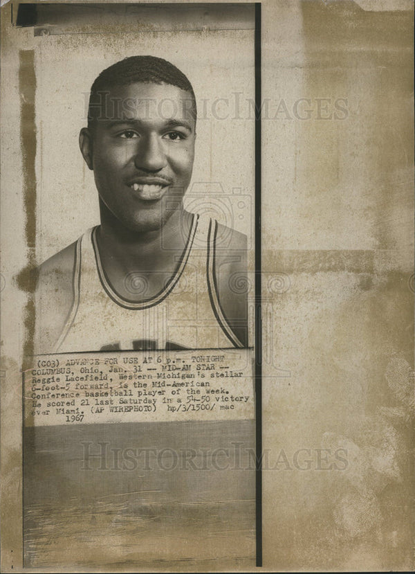 1967 Reggie Lacefield Western Michigan - Historic Images