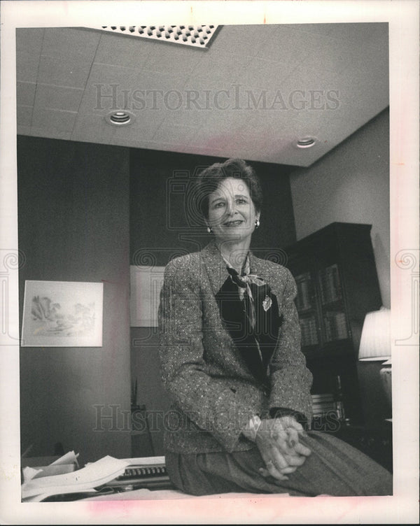 1989 Marina von Neumann Whitman GM VP - Historic Images