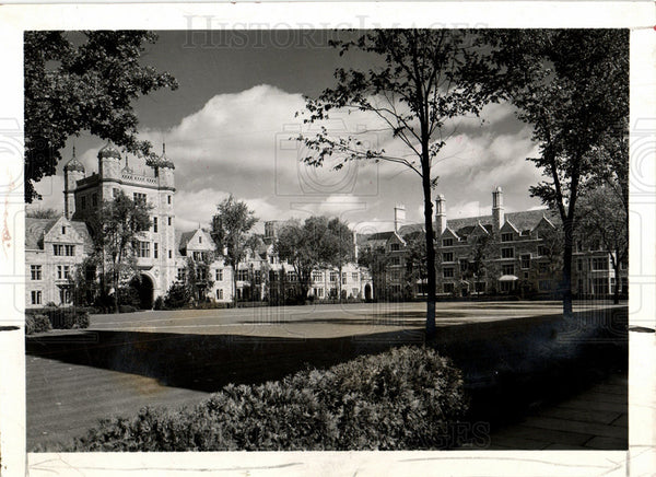 1956 University of Michigan Dormitory club - Historic Images