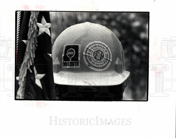 1982 Layoff Steelworkers - Historic Images
