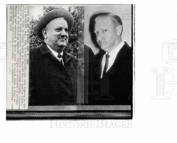 1965 PROTAGONIST Marlin Hawkins Gene Wirges - Historic Images