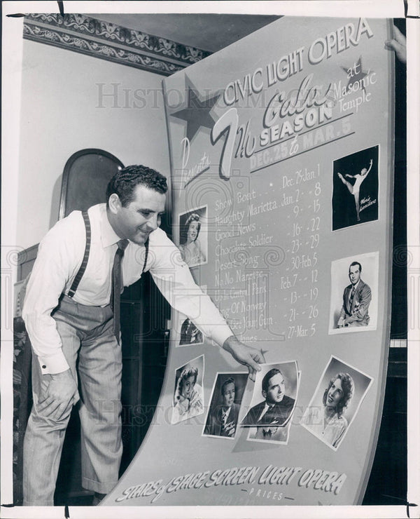 1949, Civic Light Opera - Historic Images