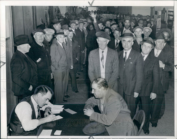 1942 Draft Conscription 45-64 Register - Historic Images