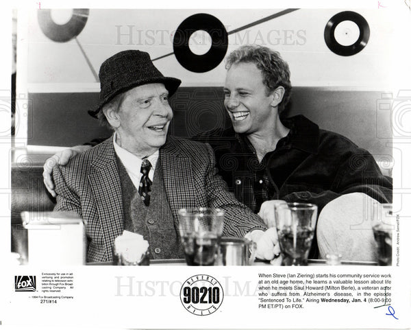 1995 Press Photo Milton Berle American actor - Historic Images