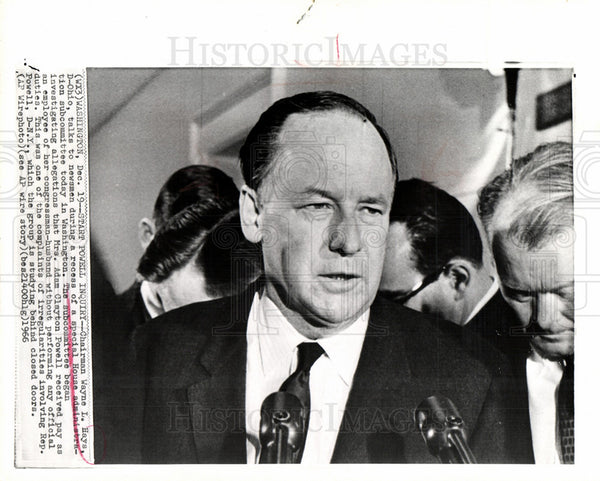 1966, Wayne Hays Chairman Washington - Historic Images