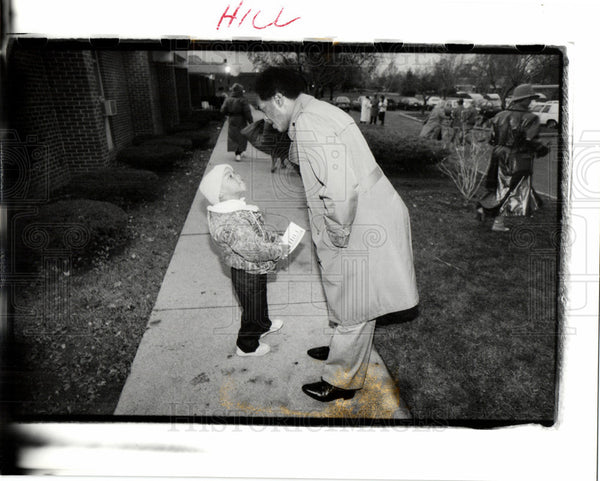 1989, Gil Hill president Detroit CityCouncil - Historic Images