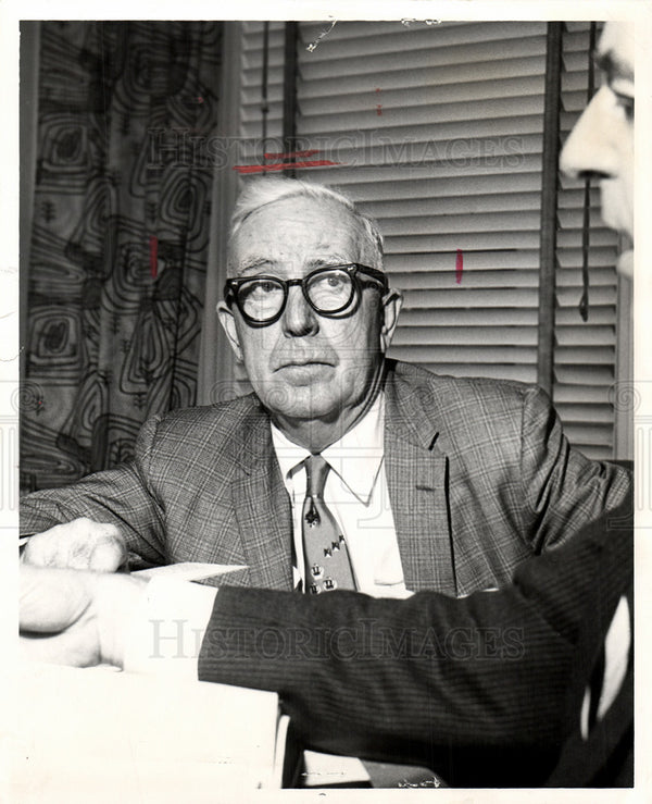 1981, Michigan Representative George Higgins - Historic Images