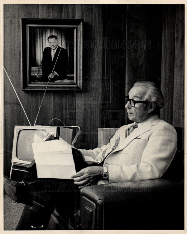 1981, Robert Holmes detroit vice-president - Historic Images