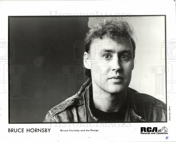 1992, Bruce Hornsby American singer - Historic Images