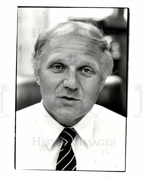 1985, Detroit Police Commander Humphrey - Historic Images