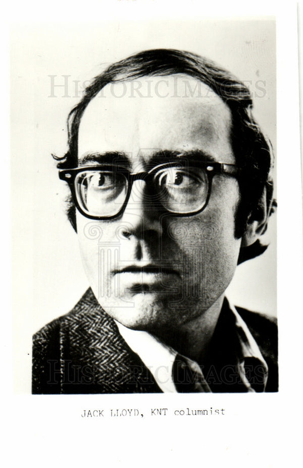 Press Photo Jack Lloyd - Historic Images
