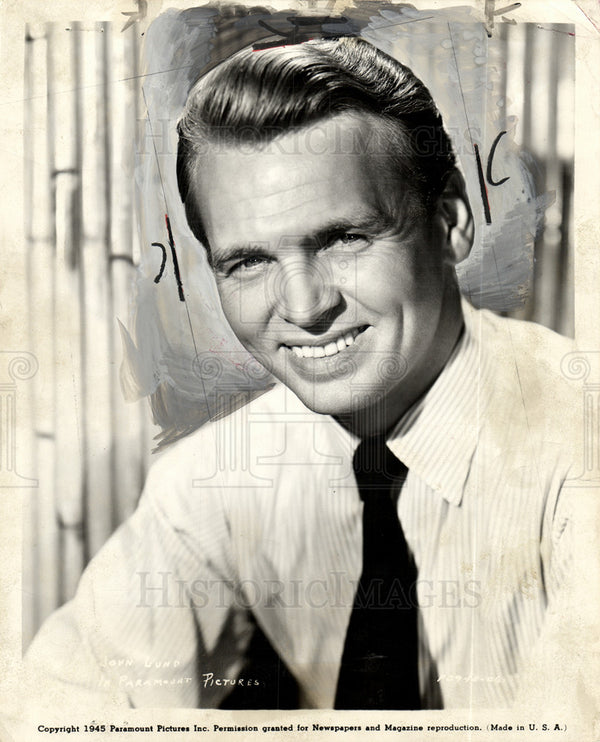 1952, John Lund American Actor Rochester - Historic Images