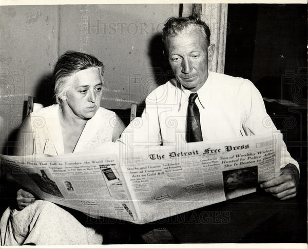 1933, William Terwilliger Detroit Free Press - Historic Images