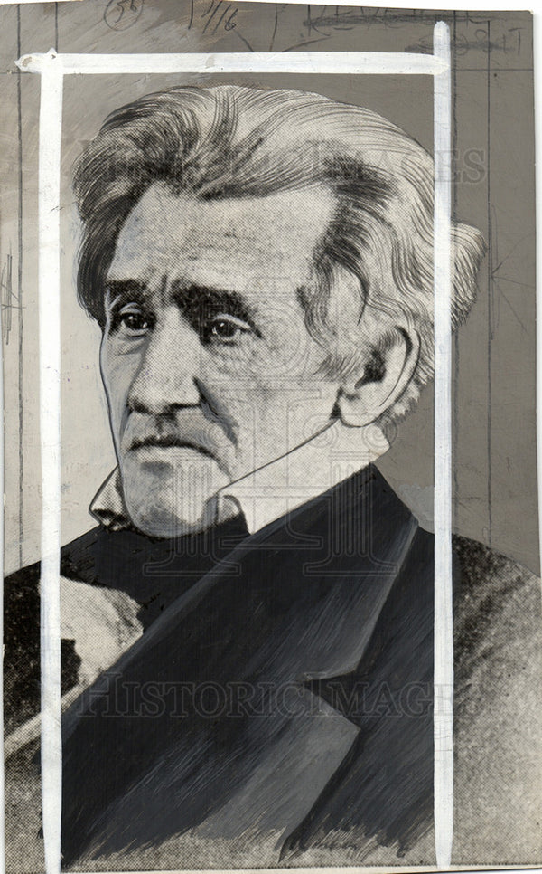 1933, President Andrew Jackson Old Hickory - Historic Images