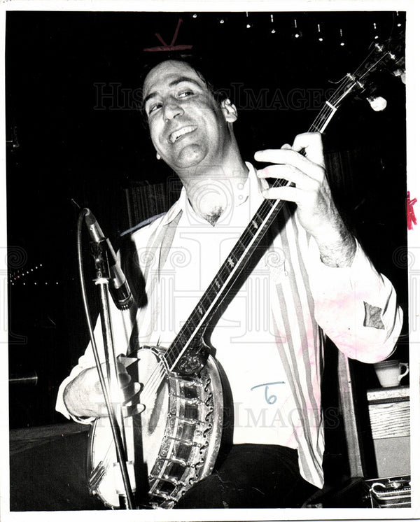 1985, Doug Jacob, Leader of Band - Historic Images