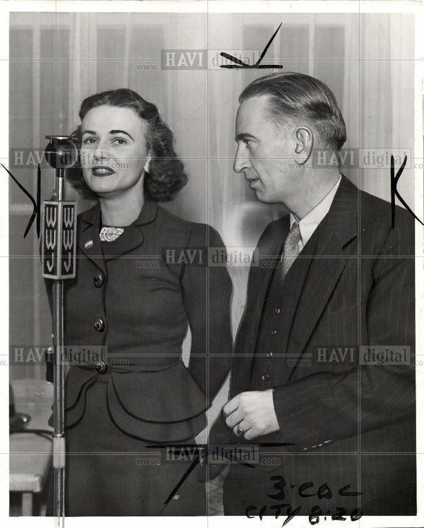 1941, Edward J. Jeffries Jr. politician - Historic Images