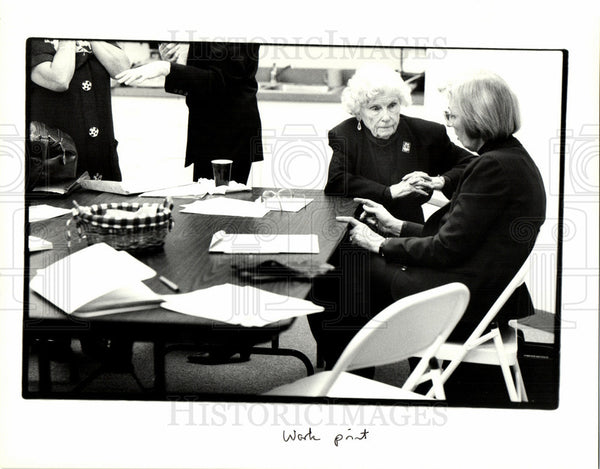 1993, Mildred Jeffrey political activist UAW - Historic Images