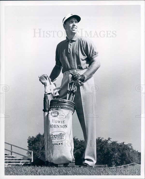 1962, Howie Johnson PGA golfer - Historic Images