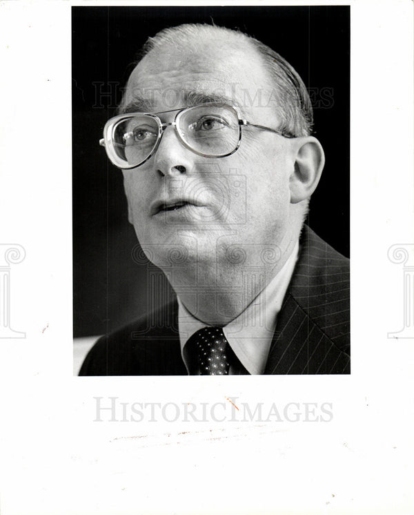 1983, Walter McCarthy Jr Detroit Edison - Historic Images