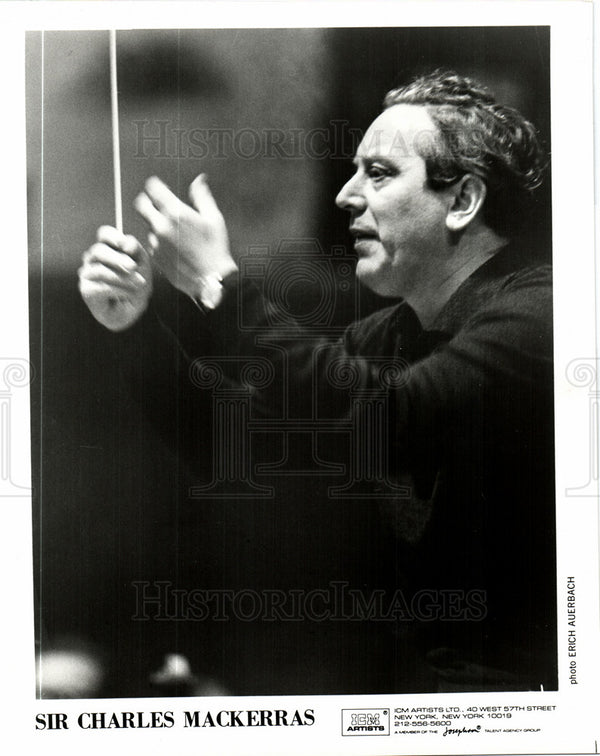 1989, Sir Charles Mackerras Conductor ICM - Historic Images