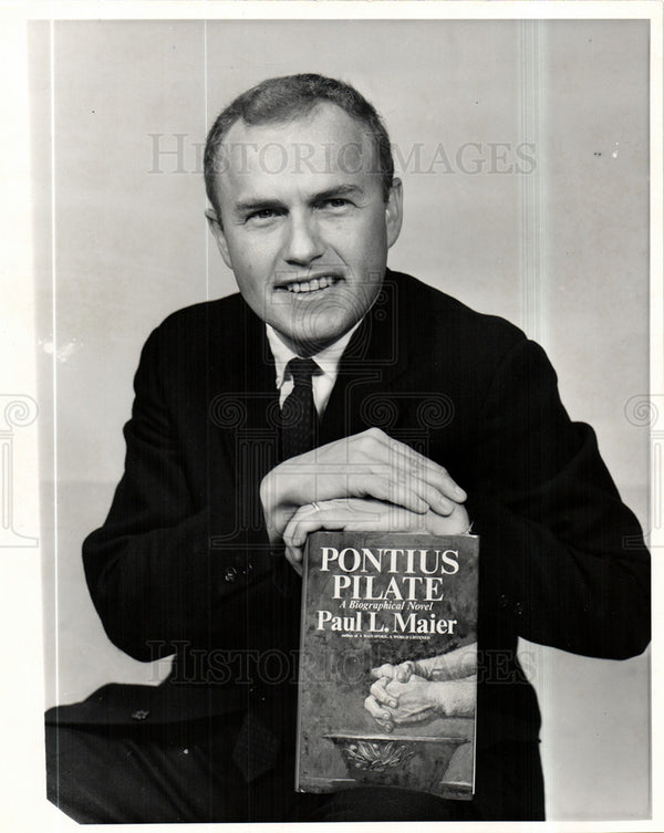 1969, Paul L. Maier historical novelist - Historic Images
