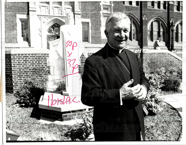 1991, Adam Maida archbishop Detroit - Historic Images