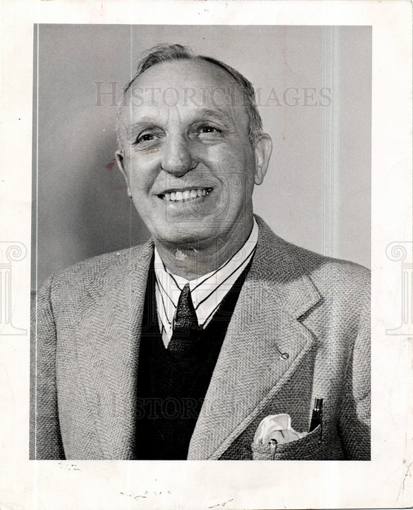 1949, Matthew Mann American swimming coach - Historic Images