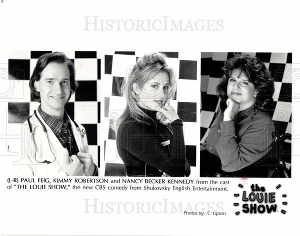 Press Photo paul feig kimmy robertson nancy becker - Historic Images