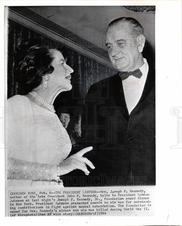 1964, Rose Elizabeth Kennedy President USA - Historic Images