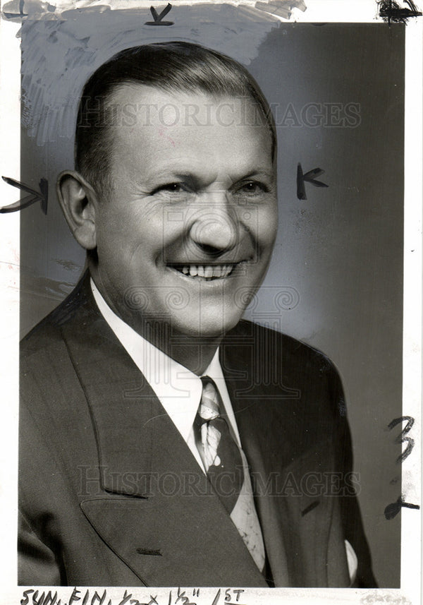 1955, Fred Kaiser NPY Sales Manager - Historic Images