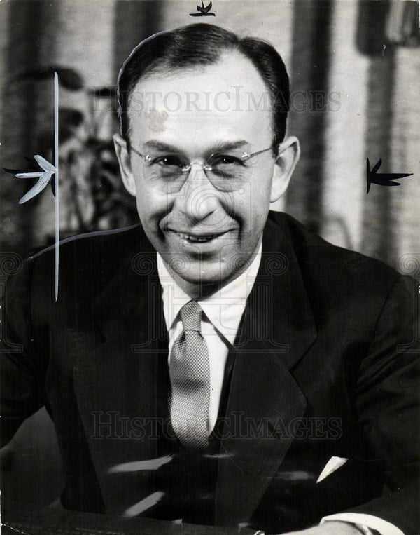 1950, Edgar Kaiser financier Denver Broncos - Historic Images