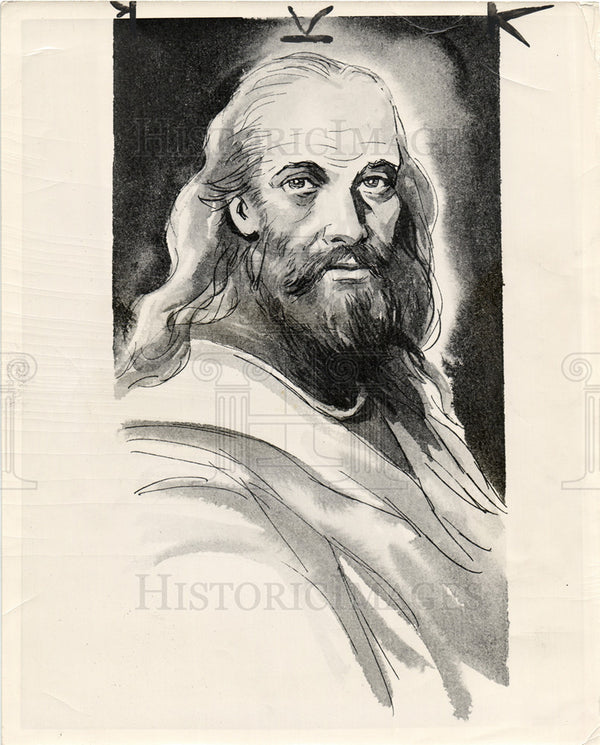 1949, Joseph biblical character portrait art - Historic Images