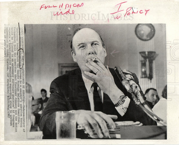 1967, Nicholas Katzenbach Attorney General - Historic Images