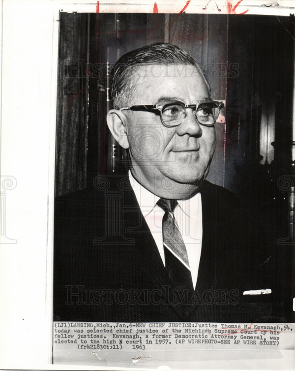 1971, Thomas Kavanagh politician justice - Historic Images