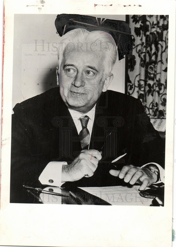 1962, Kenneth Barnard Keating US Senator NY - Historic Images