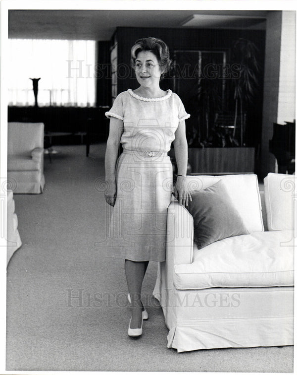 1965, William Keast Wife Wayne State Detroit - Historic Images