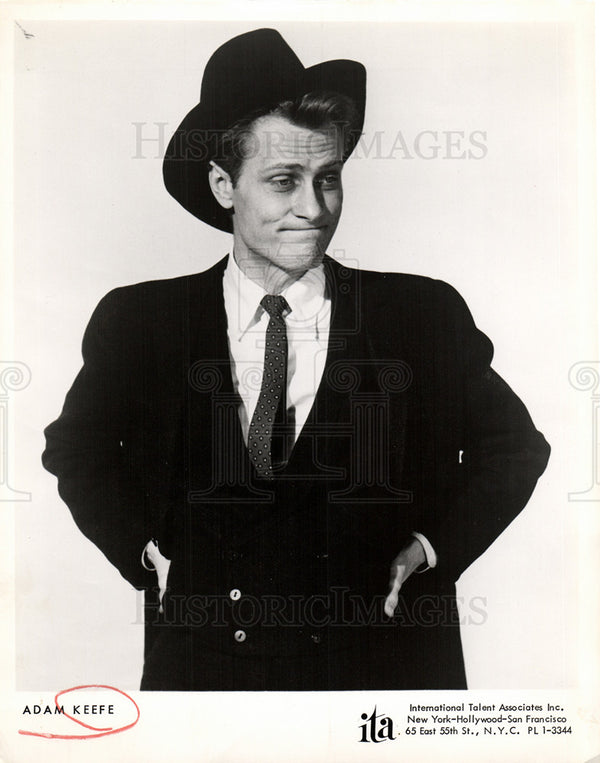 1962, Adam Keefe comic comedian comedy - Historic Images