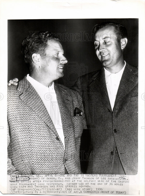 1946, Herman W Keiser PGA golfer Springfield - Historic Images