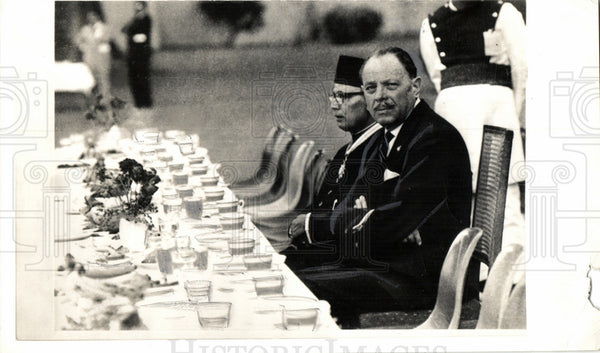 1968, Muhammad Ayub Khan president pakistan - Historic Images