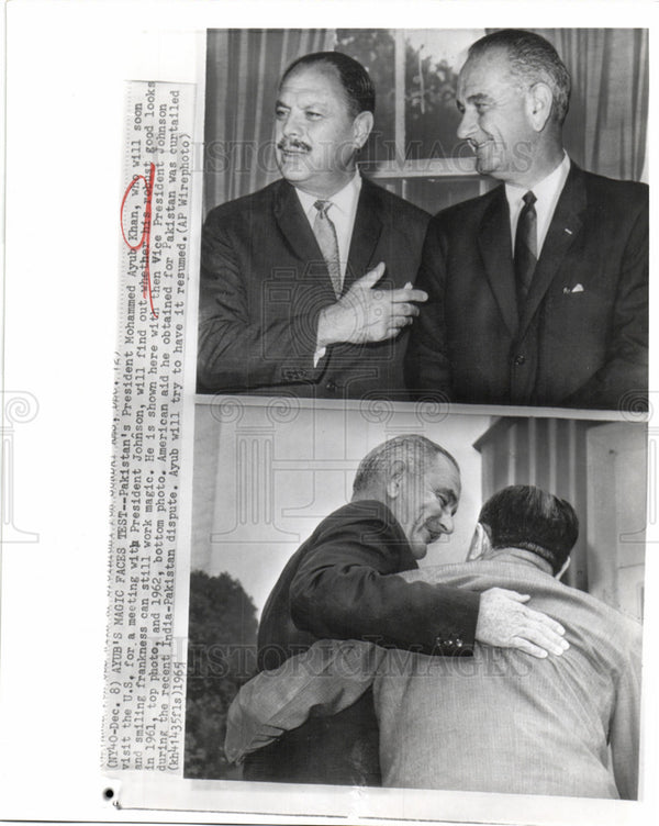 1965, Muhammad Ayub Khan President Pakistan - Historic Images