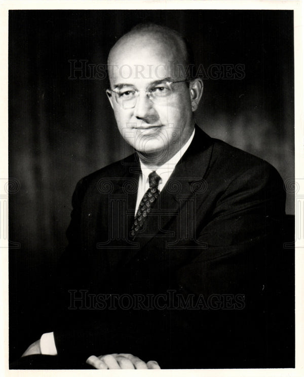 Press Photo Clark Kerr professor Berkeley - Historic Images