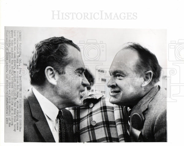 1969, President Nixon Comedian Bob Hope - Historic Images