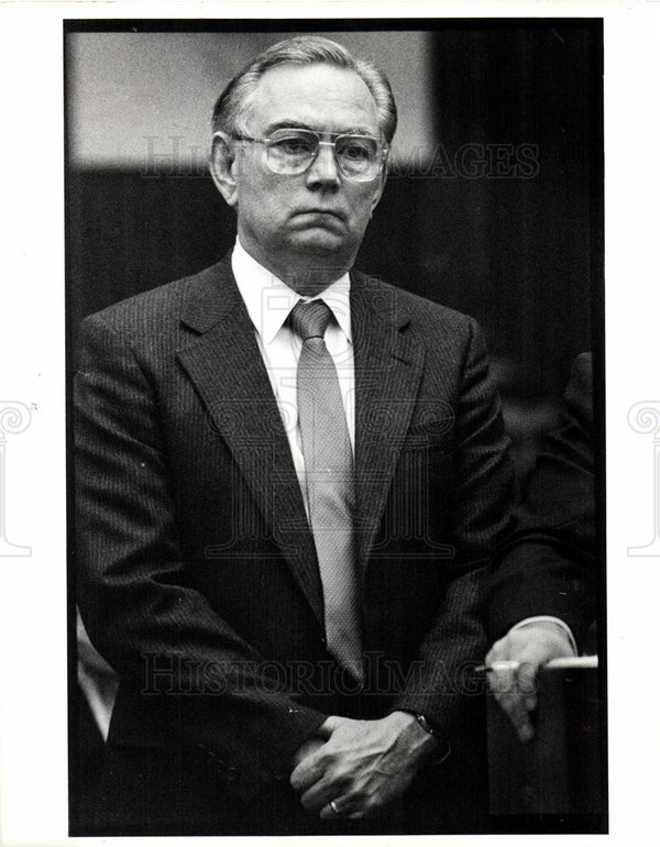 1993, David Plants Avignone court hearing - Historic Images