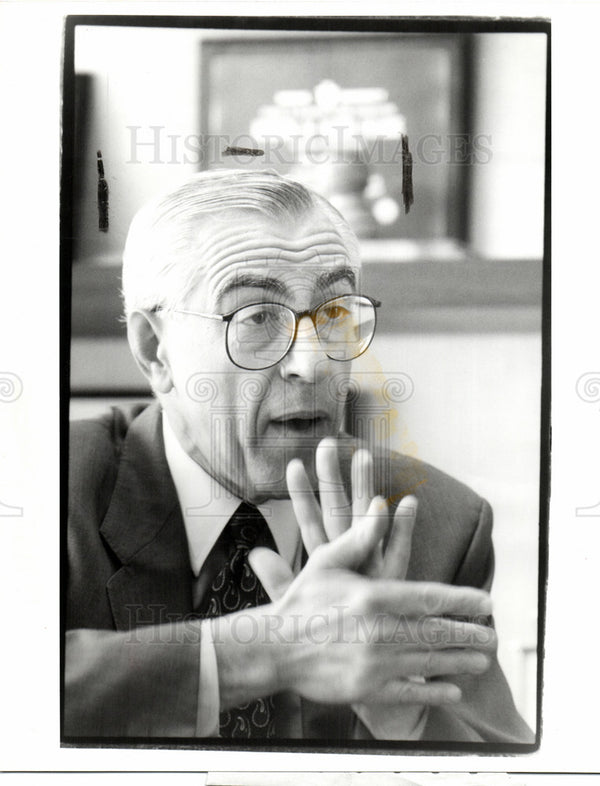 1992, Frank Popoff Dow Chemical - Historic Images