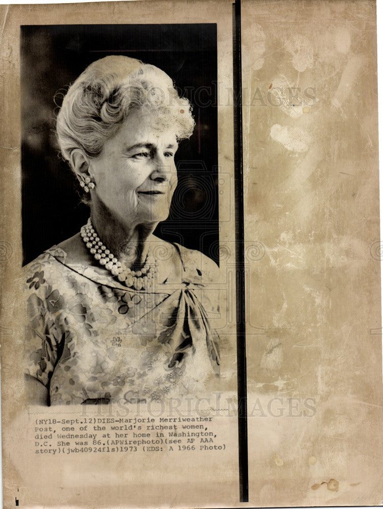1973 Marjorie Merriweather Post Historic Images 1973-marjorie-merriweather-post-historic-images