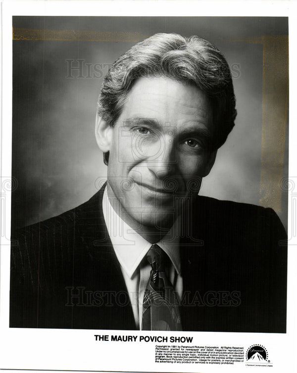 1991, The Maury Povich Show American TV - Historic Images