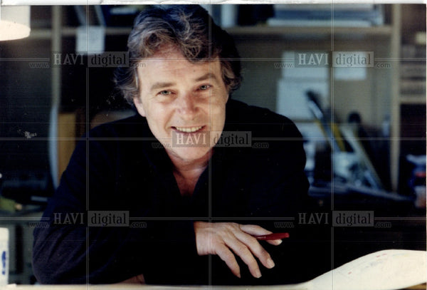 Man Portrait Headshot 1985 Vintage Photo Print - Historic Images