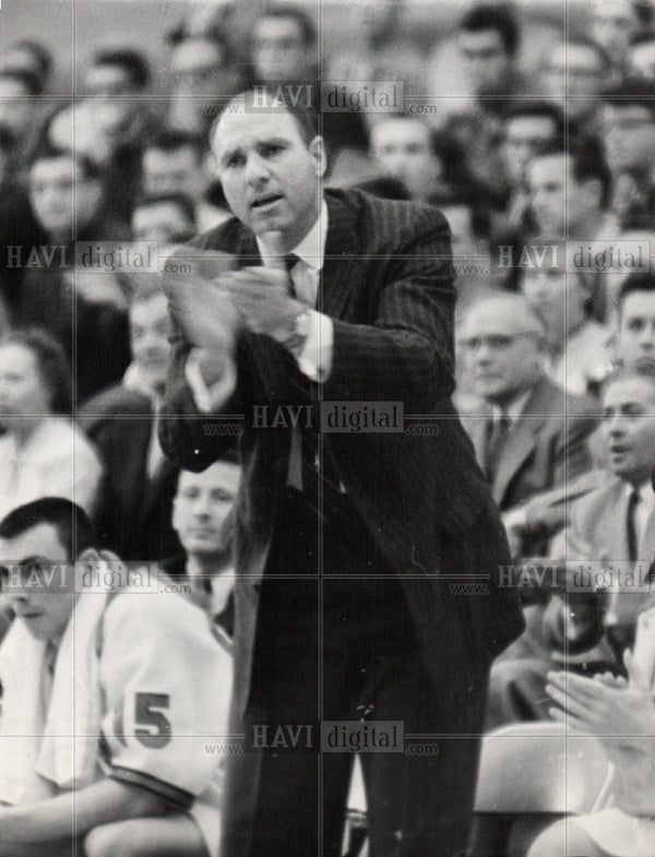 Alex Hannum Basketball Coach 1958 Vintage Photo Print - Historic Images
